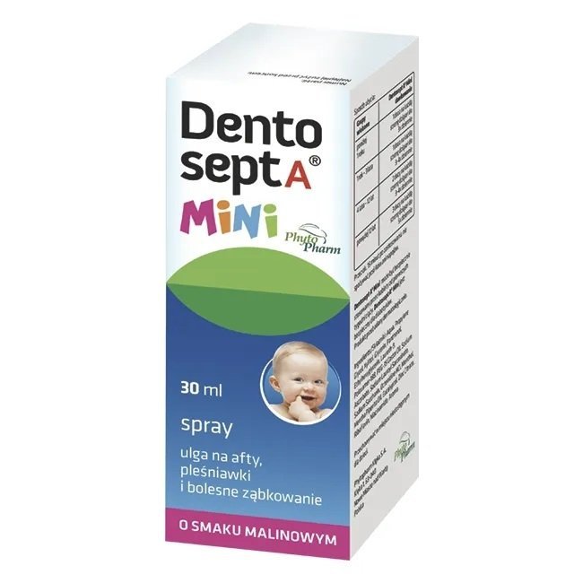 Dentosept A Mini Smak Malinowy Spray 30ml | Polskimarket.nl