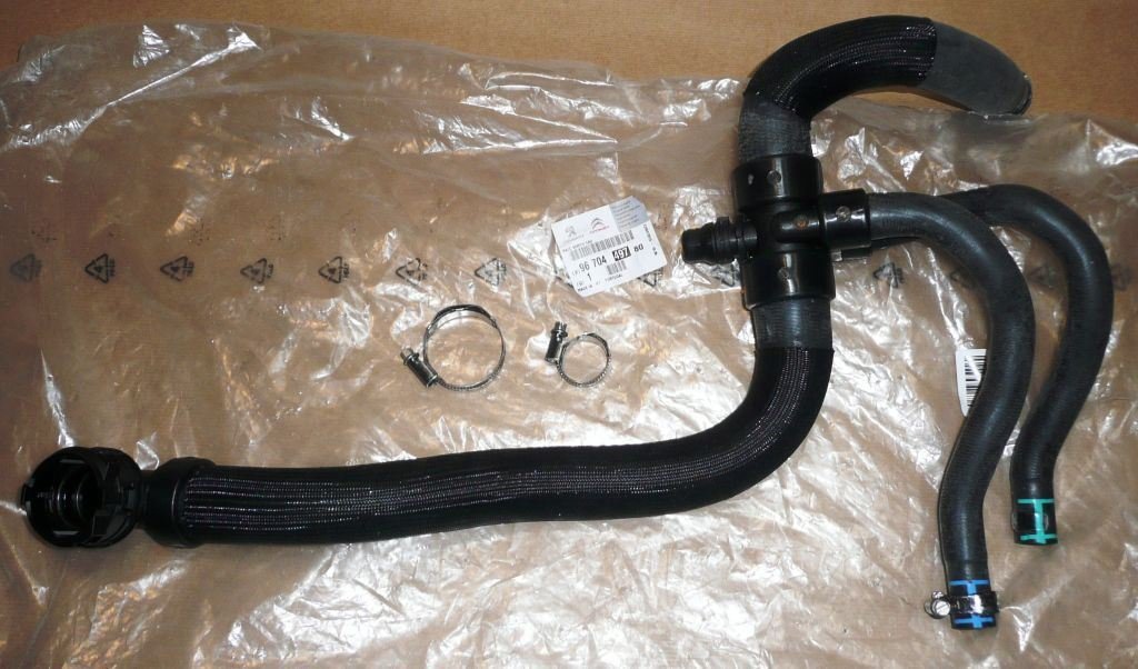 Conduite de radiateur Citroën Jumpy IV, Peugeot 308 2.0 HD, 9670449780 ...