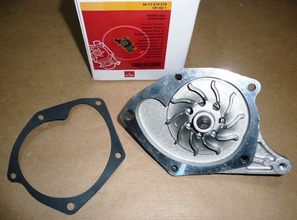 Original Pompe à eau Renault Clio II/III, Kangoo, Laguna I/Megane II/III, Modus, Scenic II/III 1 ...
