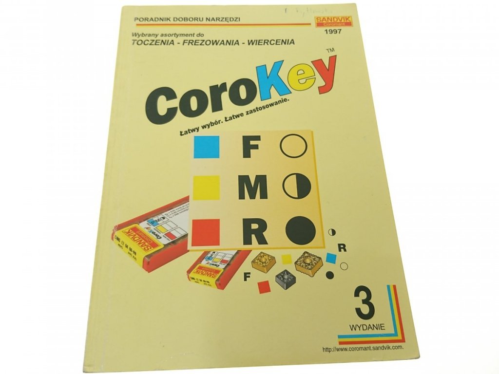 COROKEY. ŁATWY WYBÓR. ŁATWE ZASTOSOWANIE 1997 - Technika, nauki ...