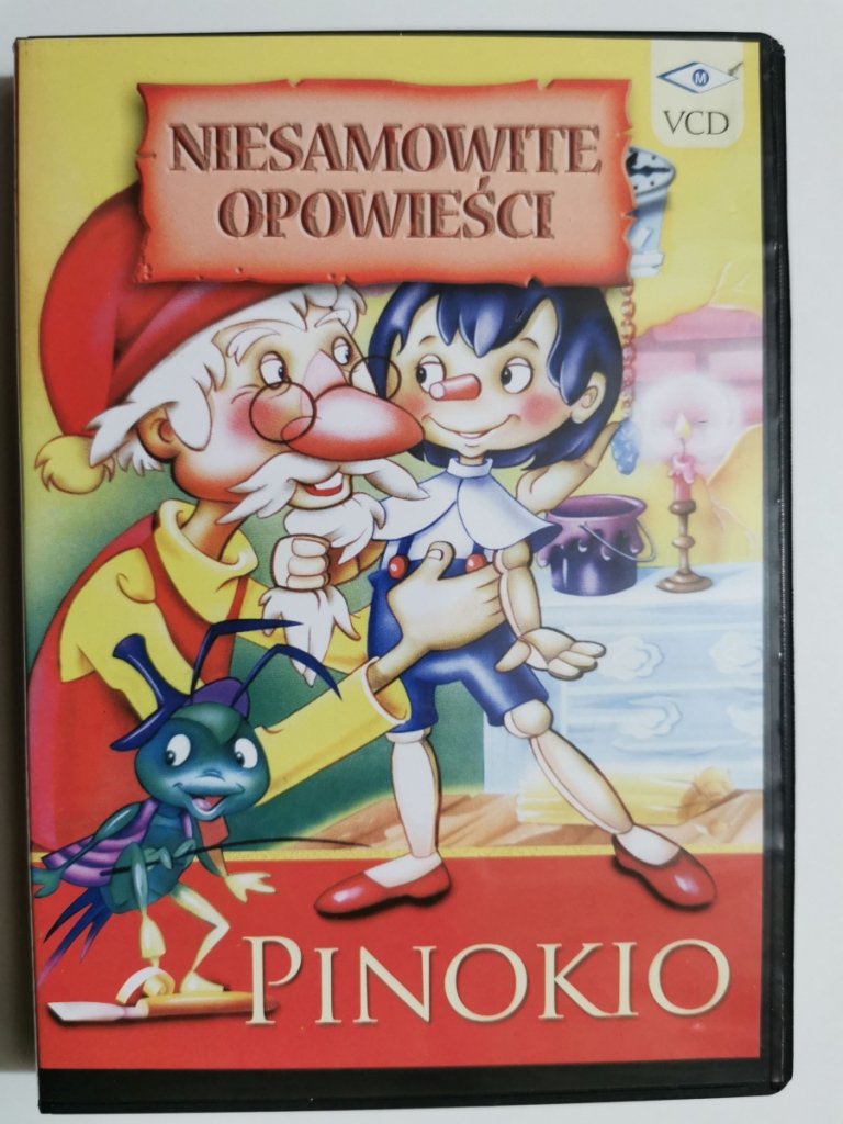 DVD. NIESAMOWITE OPOWIEŚCI. PINOKIO - Dla dzieci i młodzieży - Filmy - MULTIMEDIA