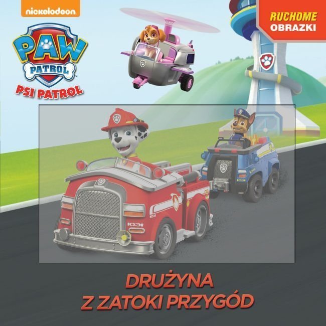 Psi Patrol Ruchome obrazki Drużyna z Zatoki Przygód