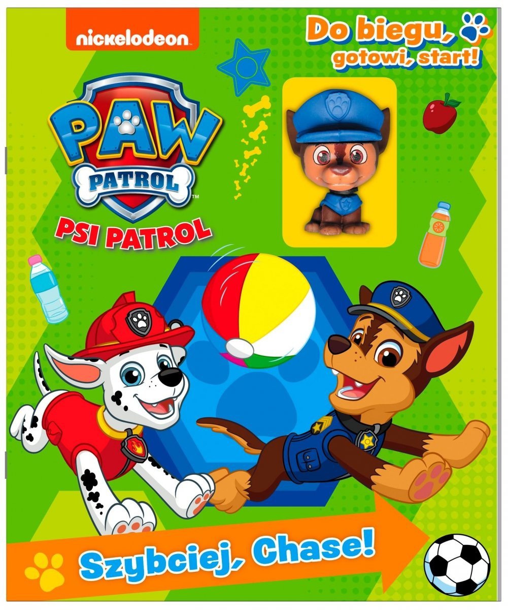 Psi Patrol Do biegu, gotowi, start! 1 Szybciej, Chase! (z figurką)