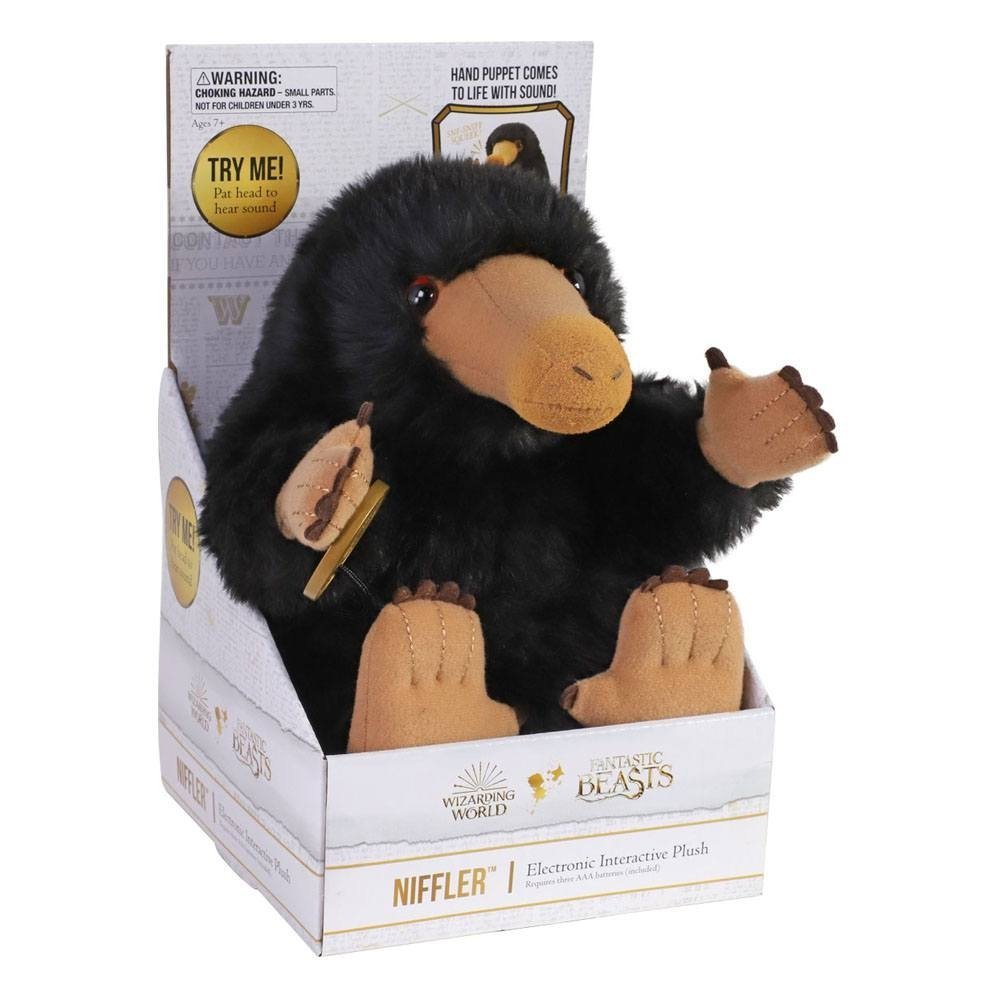 Fantastyczne zwierzęta - Maskotka interaktywna Niffler Niuchacz 23 cm