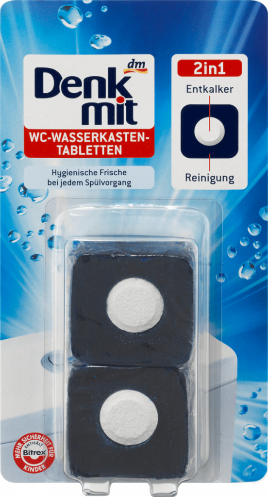 Denkmit Kostki do WC barwiące Woda niebieska - Mycie Czyszczenie ...