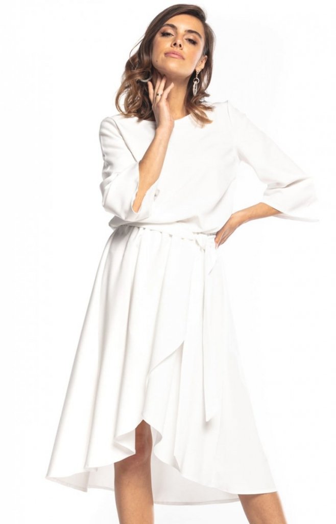 Tessita T347 asymetryczna sukienka midi | Intimiti.pl