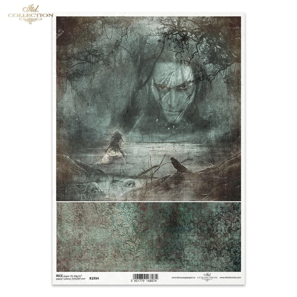 Reispapier R1934 * Serie - Gothic Stories - Gothic Stories, Werwolf ...