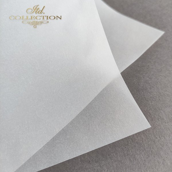 Translucent scrapbooking paper PC001