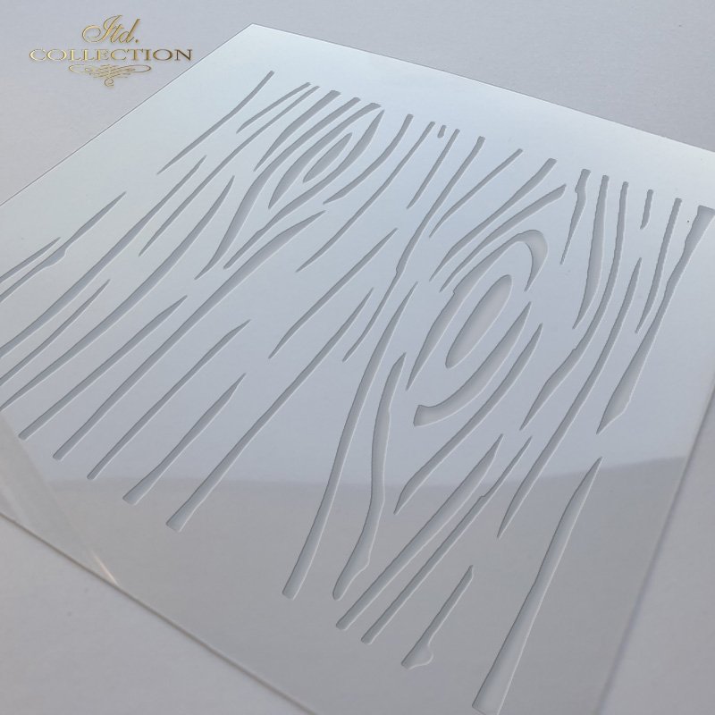 Stencil-16x16-cm-template-scrapbooking-decoupage-ST0239B-board, wood grain