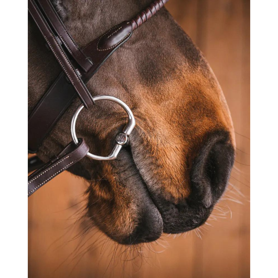 FAGER MARCUS SWEET IRON FIXED RING Wędzidło anatomiczne podwójnie łamane